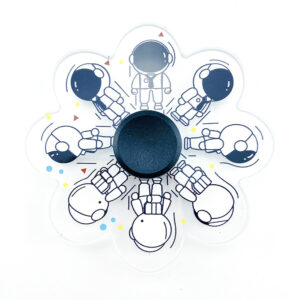 Anime Demon Slayer Running Fidget Spinner Toy Relief Rodent Hand ...