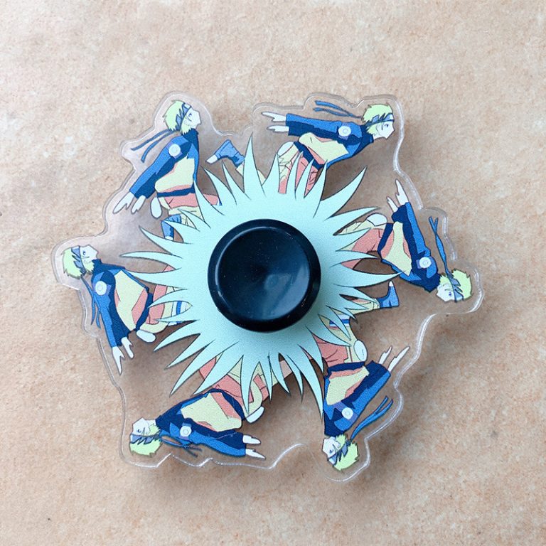 Demon Slayer Anime Fidget Spinner Toy Antistress Hand Gyro For Kids ...