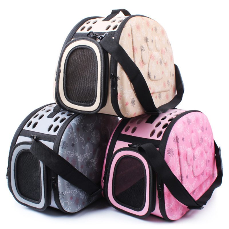 Portable Pet Carrier Bag For Small Dogscats Soft Shoulder Kennel 3 ...