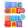 36pcs Alphabet Number Eva Foam Puzzle Play Mat For Children ...