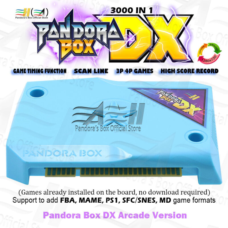 Pandora Dx Arcade Jamma Board 3000 Games Hdmi 3d Tekkenmortal Kombat ...