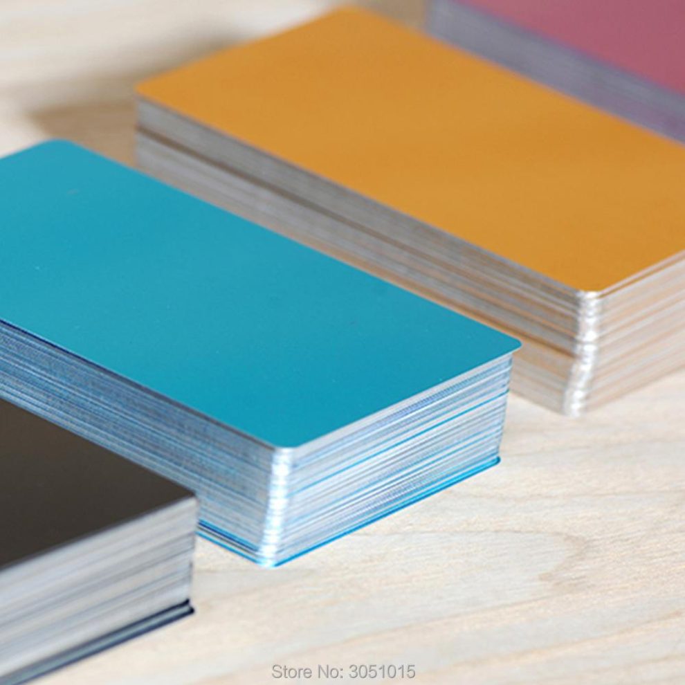 100pcs Ultrathin 02mm Aluminum Dog Id Tags For Laser Engraving ...