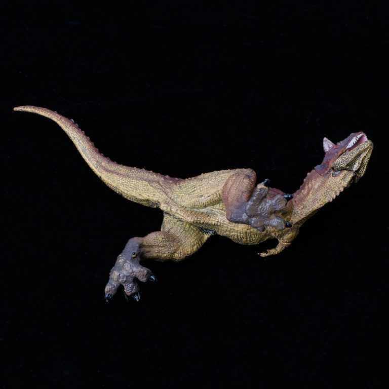 Carnotaurus Dinosaur Hand Puppet Educational Action Figure Toy For Kids ...