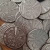 100pcs Stainless Steel Arcade Gaming Tokens For Mame Amusement Machines ...