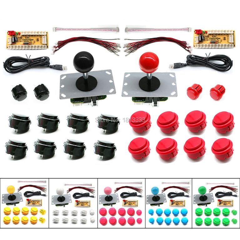2player Raspberry Pi Arcade Diy Kit Zero Delay Usb Game Controller ...