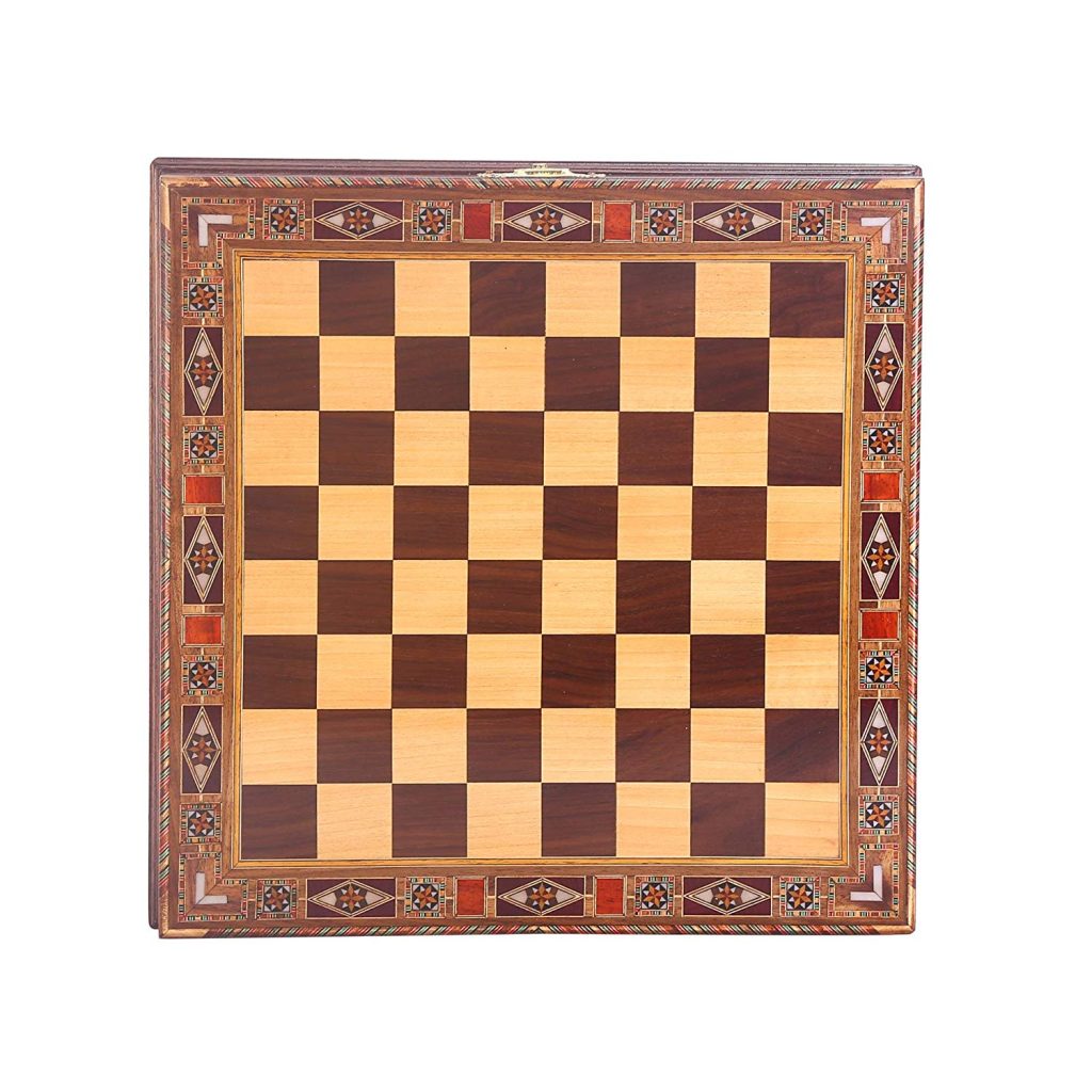 Handmade British Medieval Chess Set With Antique Copper Pieces Wooden ...