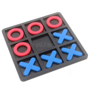 Kids Educational Tic Tac Toe Puzzle Board Game For Cognitive Learning ...