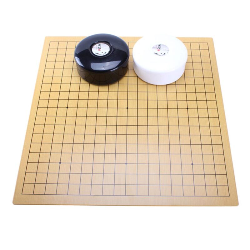 Childrens Educational Chinese Weiqi Go Checkers Board Game Set ...