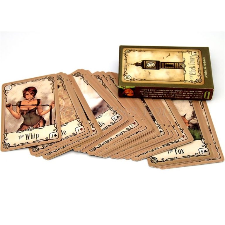 Under The Roses Lenormand Tarot 39card Oracle Divination Board Game ...