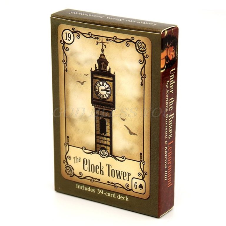 Under The Roses Lenormand Tarot 39card Oracle Divination Board Game ...
