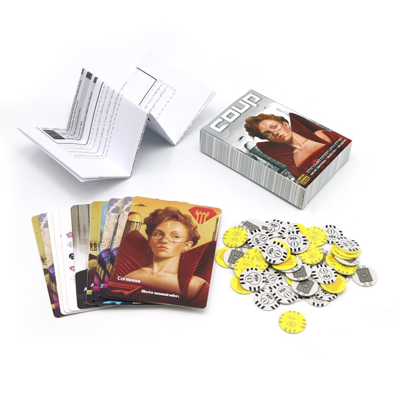Coup Board Game English Version With Basic Expansion Cards For Parties ...