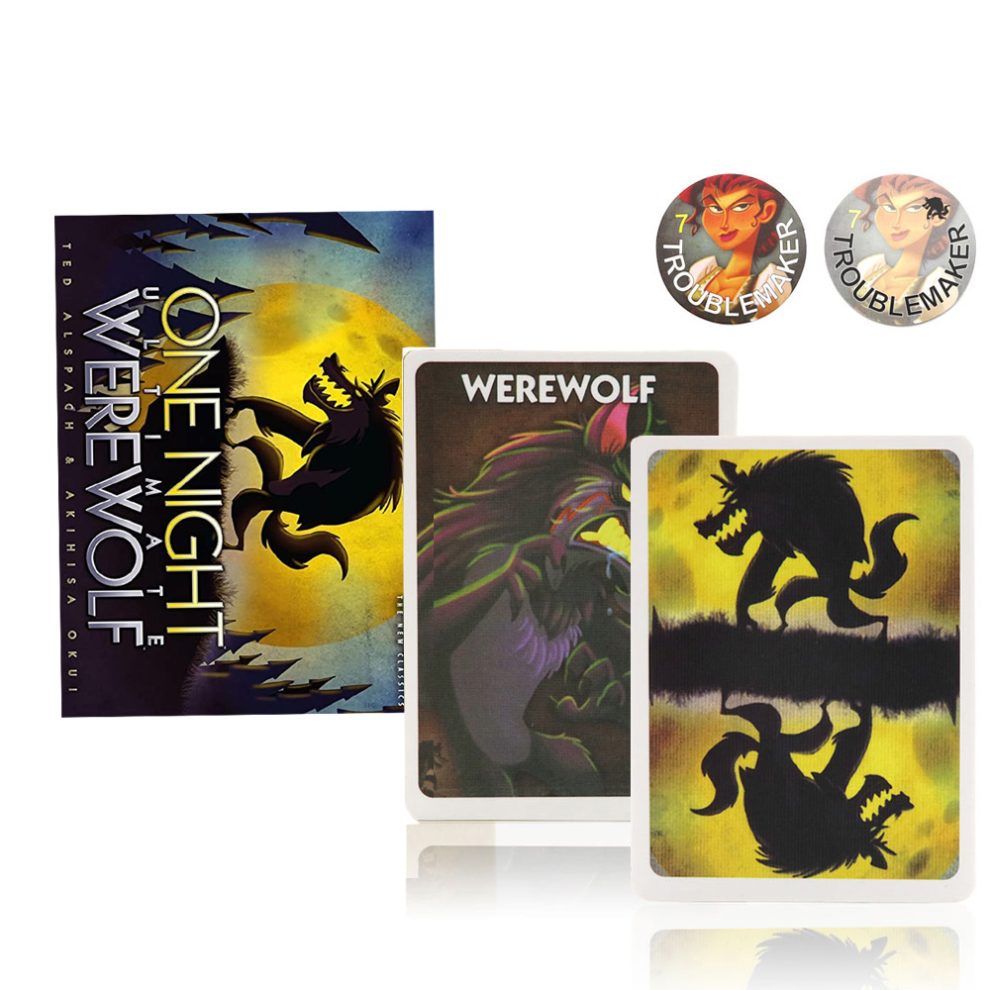 Ultimate Werewolf Family Board Game Super Bonus Card Party Edition ...