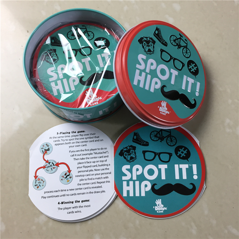 Spot Card Game With Metal Box Enjoy It For Family As Best Gift Kids ...