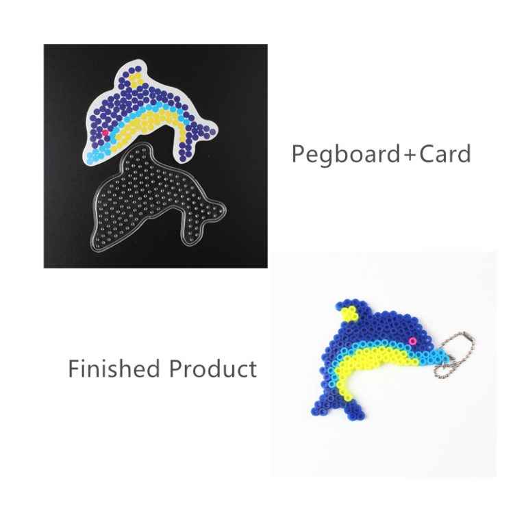 24 72 Colors Box Set Hama Beads Toy 2 6 5mm Perler Educational Kids 3d ...