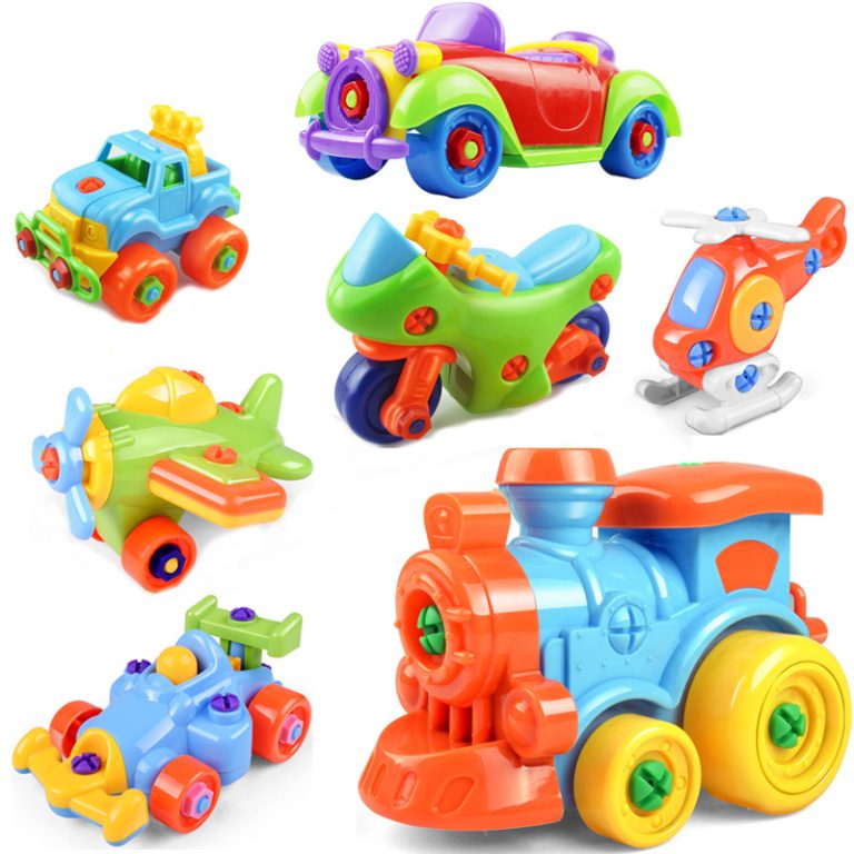 3d Puzzle Motorcycle Kids Educational Diy Screw Nut Toy OutletTrends ...
