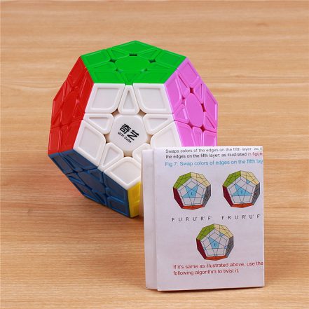 Qiyi 12sided Professional Speed Cube Stickerless Educational Puzzle Toy ...