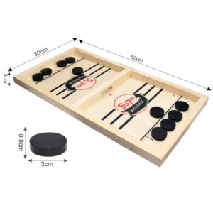 Interactive Catapult Chess Foosball Table Fast Sling Puck Game For Kids ...