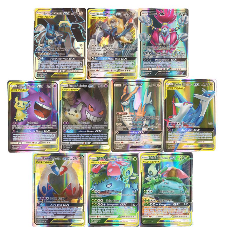 Pokemon Tag Team Gx Ex Mega English Card Set Pikachu Edition ...