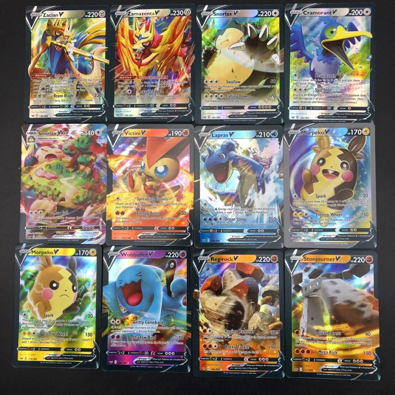 300 Pcs Unique Pokemon Gx Trading Cards Shining Vmax Battle Game Set ...