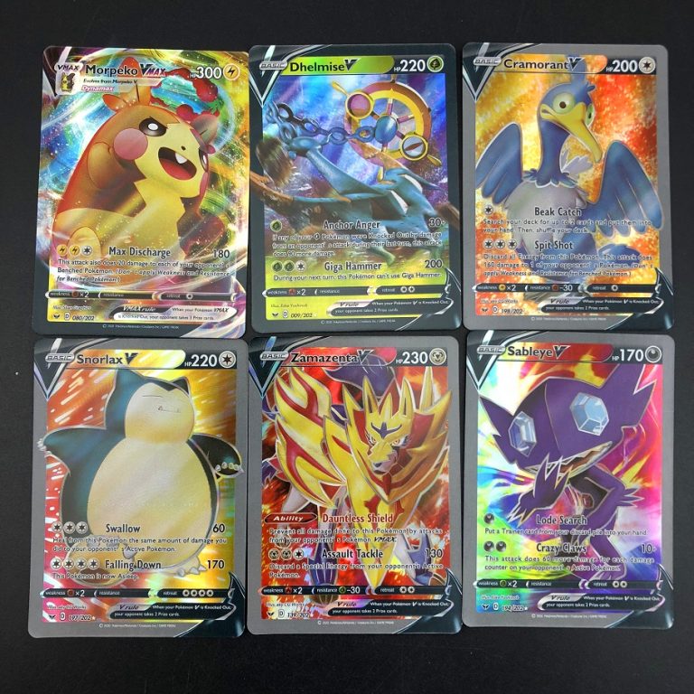 300 Pcs Unique Pokemon Gx Trading Cards Shining Vmax Battle Game Set ...