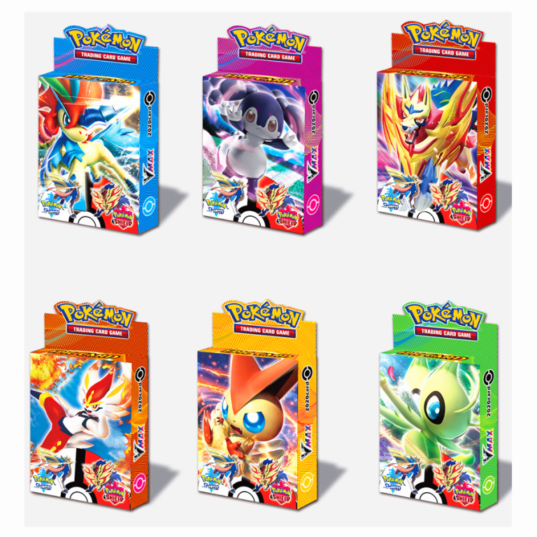 Pokemon Vmax Gx Tag Team Ex Mega Shiny Trading Card Game For Kids ...