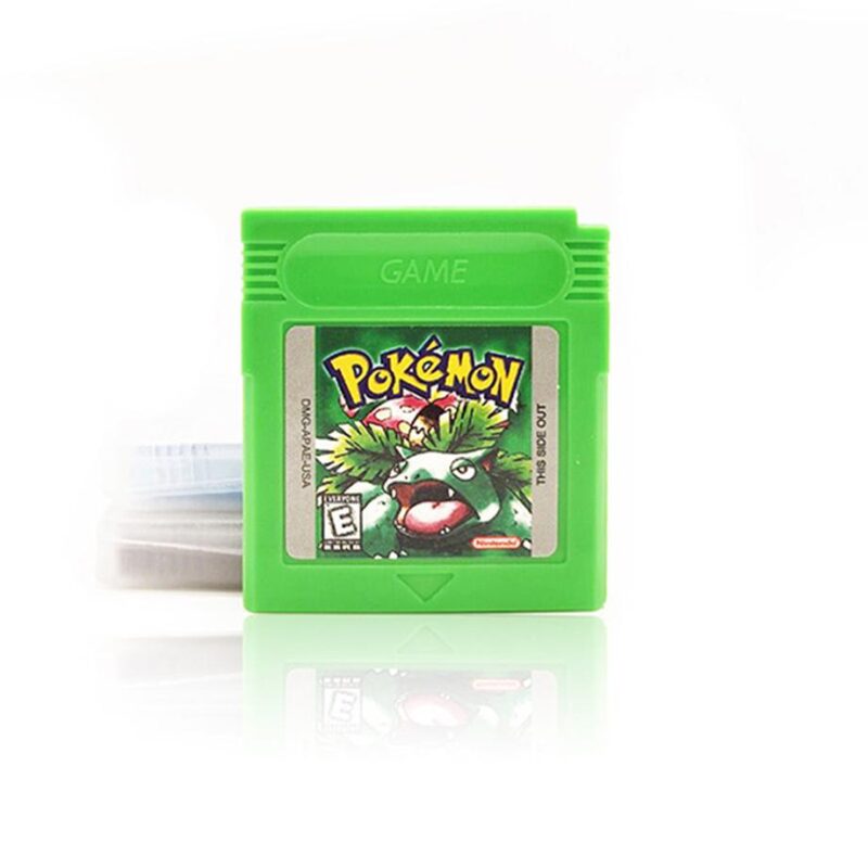 Pokemon 16bit Cartridge Console Game Series Blue Green Yellow Red ...