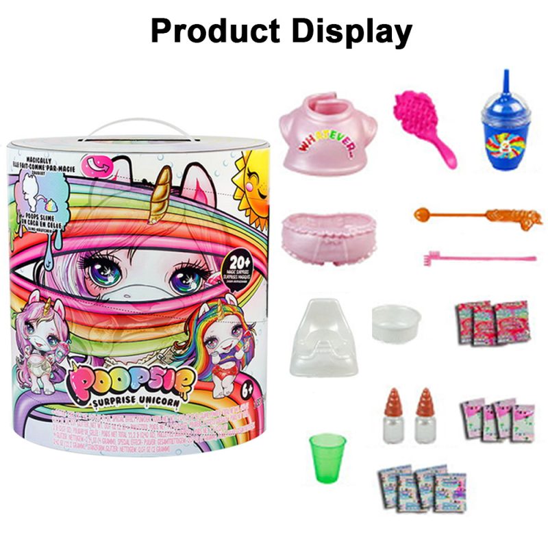 Large 31cm Unicorn Stress Relief Toy Poopsie Slime Surprise Squishy ...