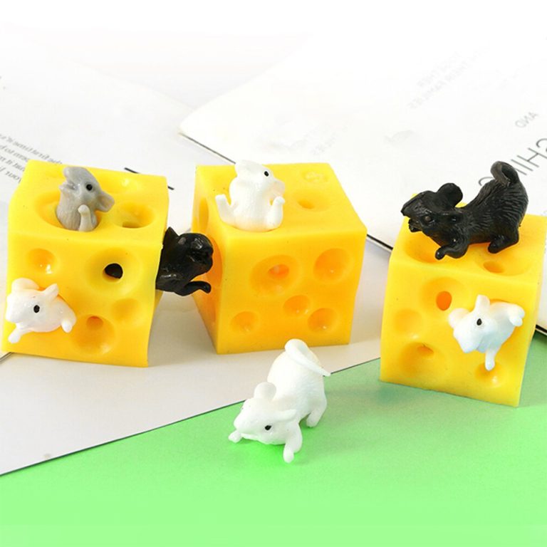 Squishable Sloth Cheese Stress Relief Fidget Block Toy 2 Figures ...