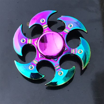 Christmas Red Ninetooth Linkage Fidget Spinner For Stress Relief Edc ...