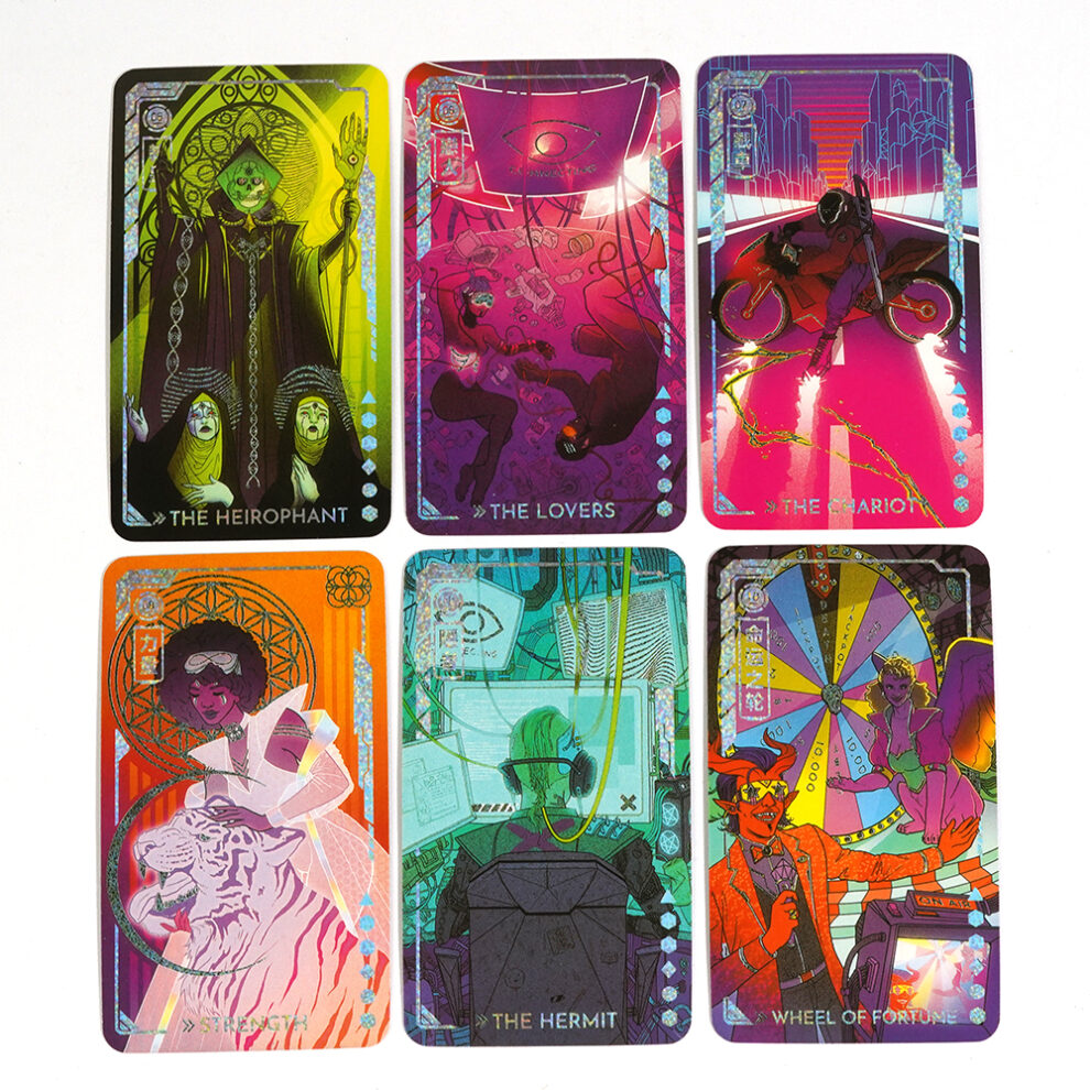 Divination Tarot Cyberpunk Fantasy Fortune Telling OutletTrends.com ...