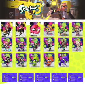 17pcs Splatoon Amiibo Props Accessories w NFC Cards OutletTrends.com ...