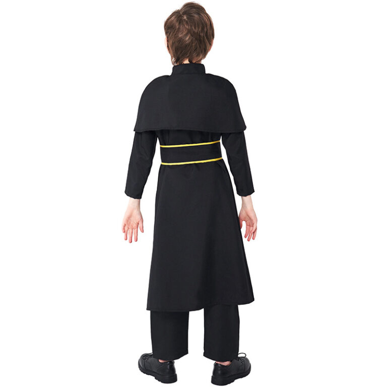 Boys Halloween Priest Costume Kids Religious Cosplay Outfit ...