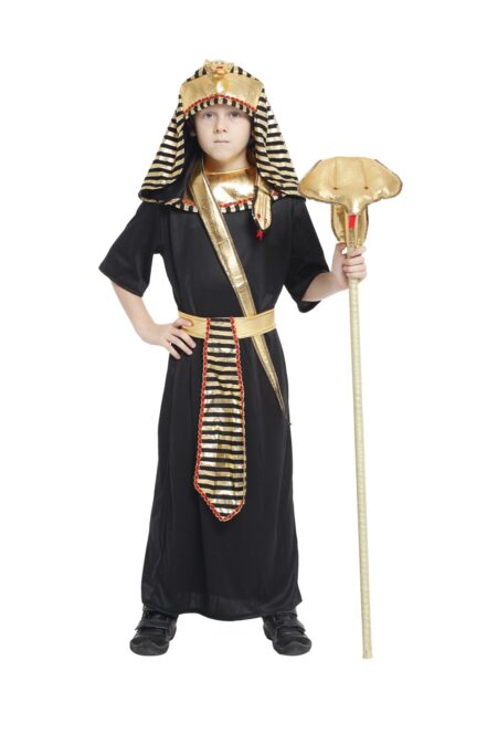 Kids Ancient Egyptian Pharaoh Costume For Halloween Purim Cosplay ...