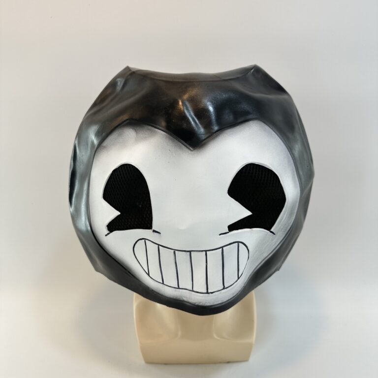Bendy Horror Game Cosplay Latex Mask Full Face Halloween Party Costume ...