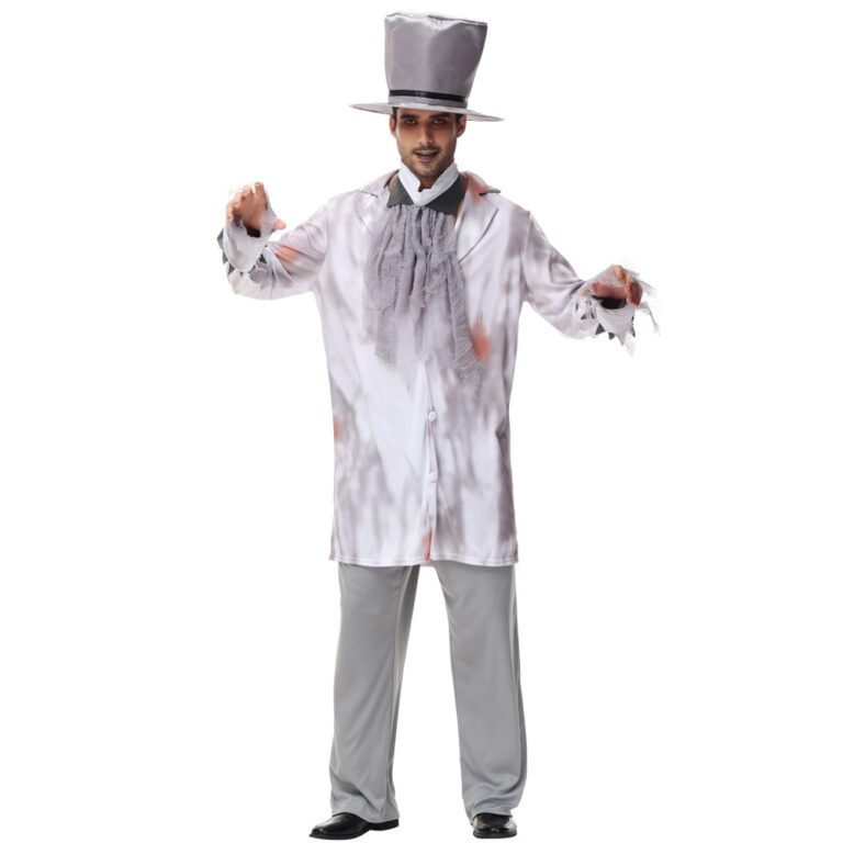 Family Halloween Vampire Zombie Cosplay Costume Set For Adults Kids ...