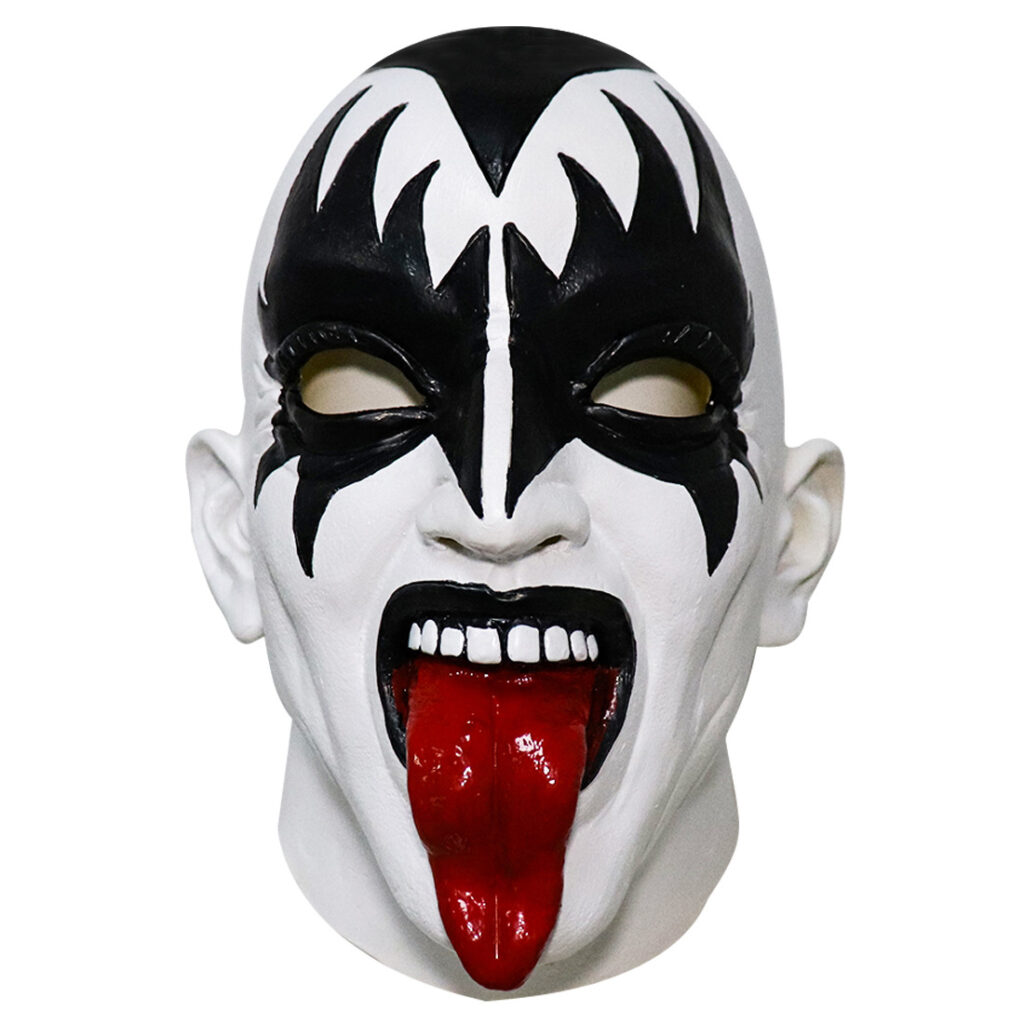 Gene Simmons Rock Star Cosplay Full Face Latex Mask Halloween Costume ...