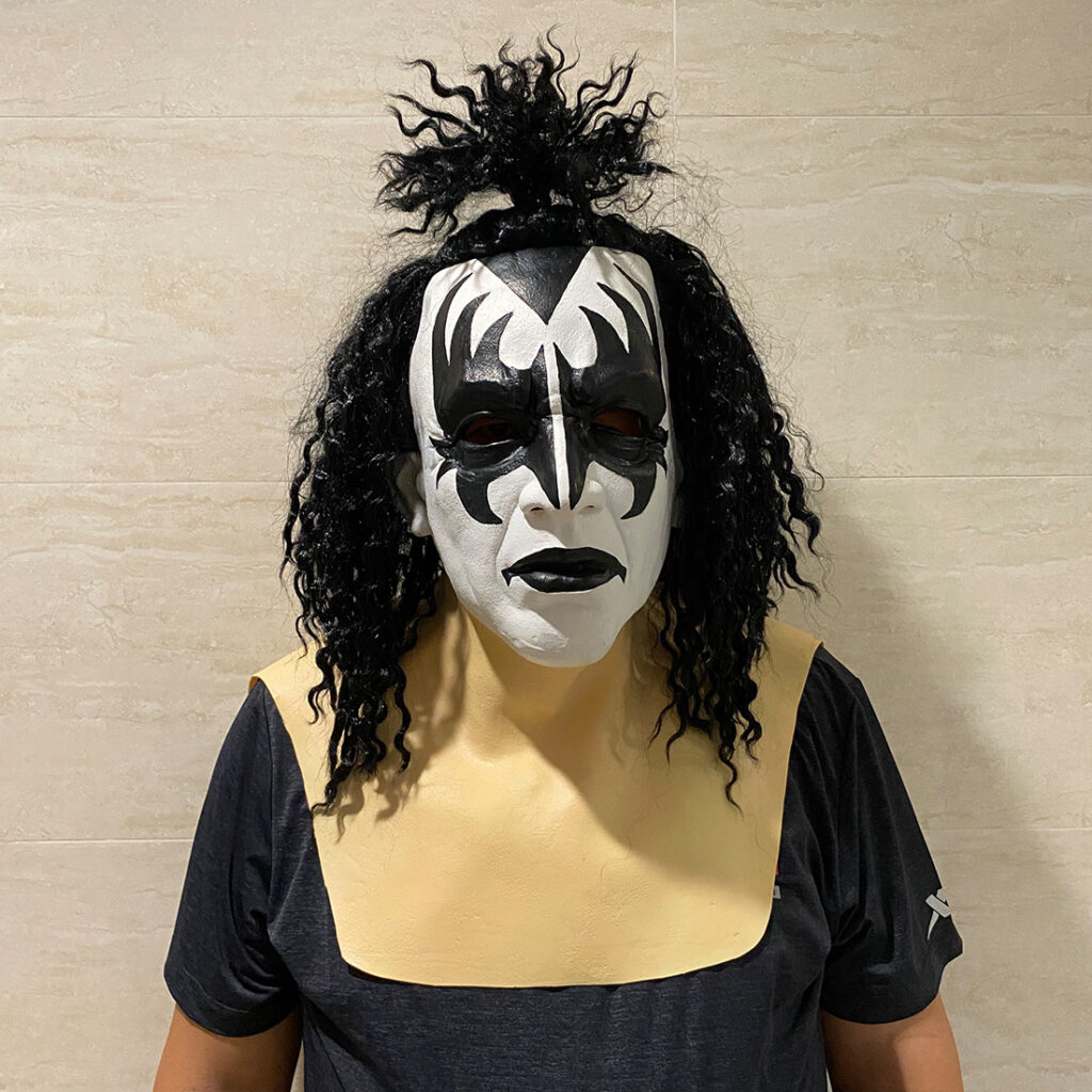 Gene Simmons Rock Star Cosplay Full Face Latex Mask Halloween Costume ...