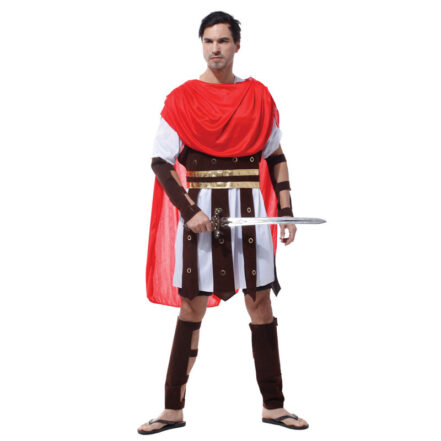 Adult Julius Caesar Roman Gladiator Costume For Masquerade Cosplay ...
