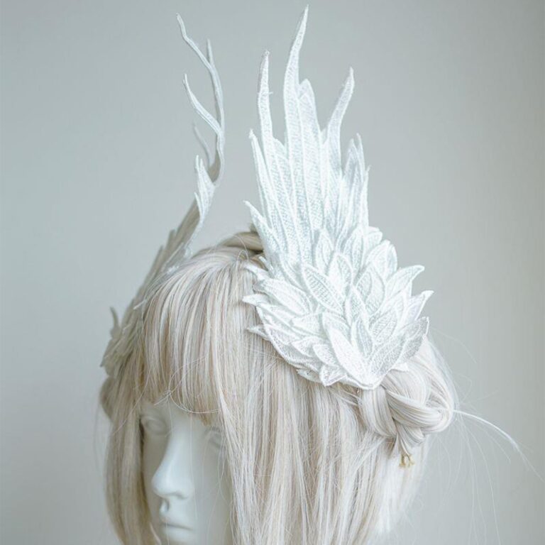 Gothic Lolita Angel Wing Hair Clips Cosplay Halloween Hairpin ...