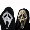 Adult Scream Ghost Face Horror Halloween Mask For Cosplay And Costumes ...