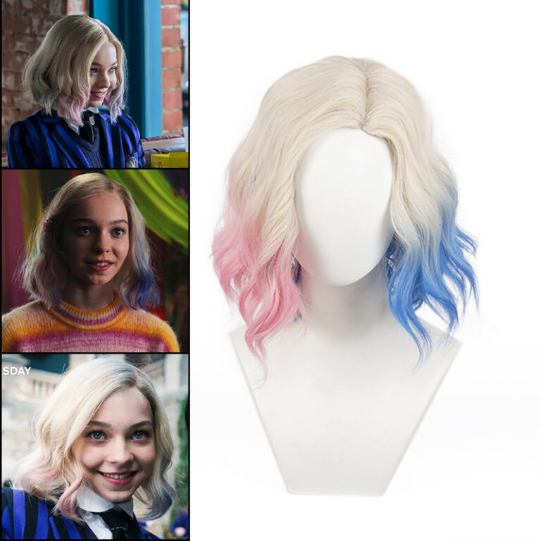 Enid Sinclair Wednesday Addams Cosplay Wig Halloween Costume Prop For ...