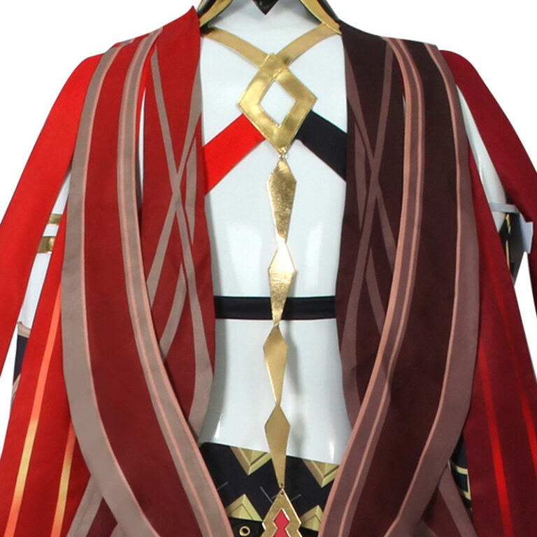 Genshin Impact Dehya Cosplay Wig Outfit Set For Halloween Women ...