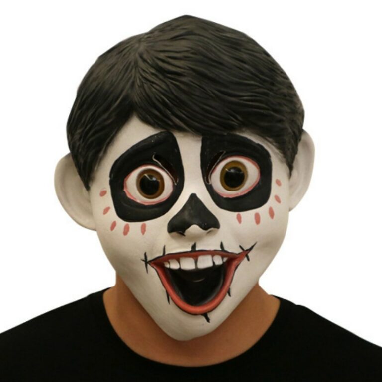 Coco Anime Cosplay Full Face Mask Hector Rivera Halloween Costume Prop ...