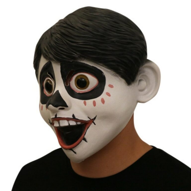 Coco Anime Cosplay Full Face Mask Hector Rivera Halloween Costume Prop ...