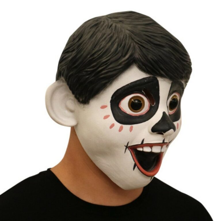 Coco Anime Cosplay Full Face Mask Hector Rivera Halloween Costume Prop ...