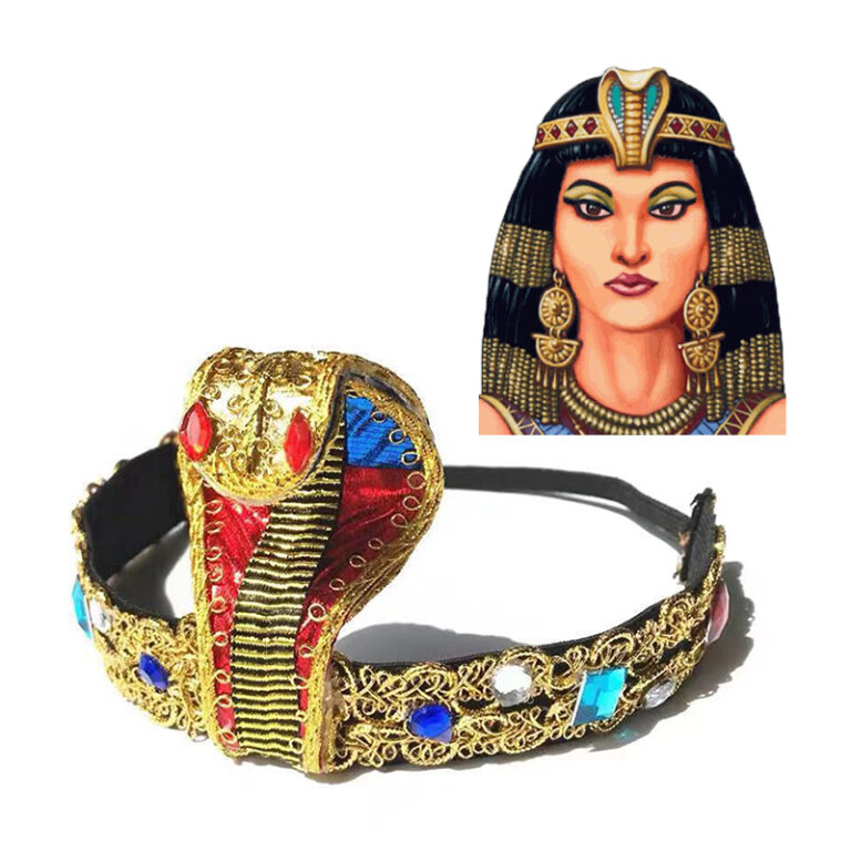 Cleopatra Snake Headdress Sexy Belly Dance Cosplay Halloween Party ...